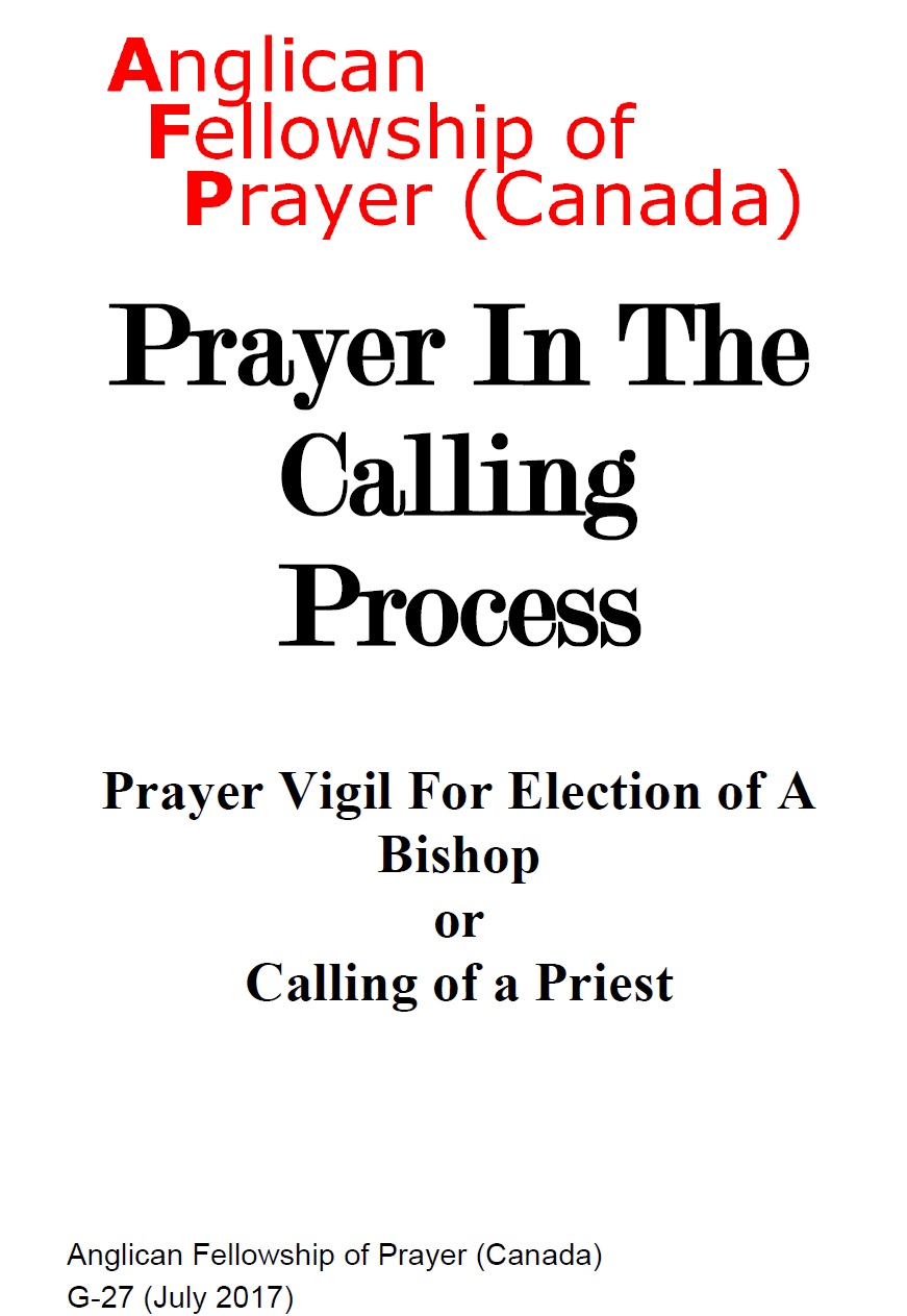 Resources Main Page – Anglican Fellowship of Prayer (Canada)
